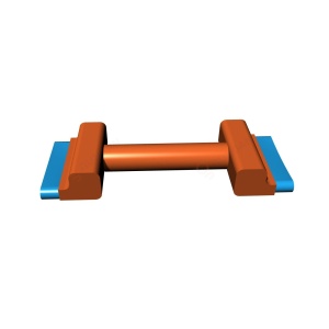 Movable balance beam - Inflatable water parks